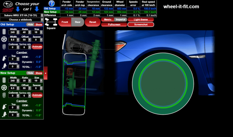 Wheel-it-fit | Subaru WRX / STI VA Gen1